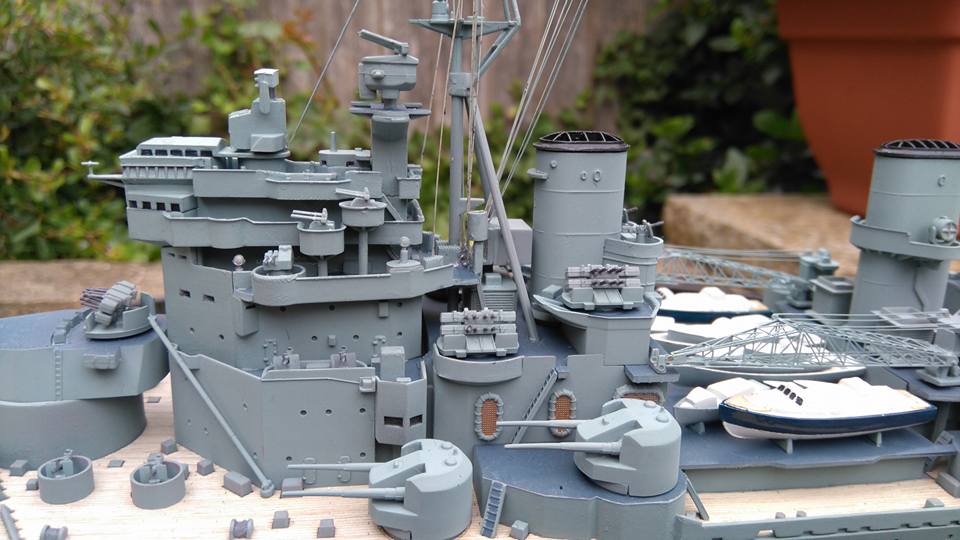 . The Hinckley Shipyard: HMS King George V (1:350)