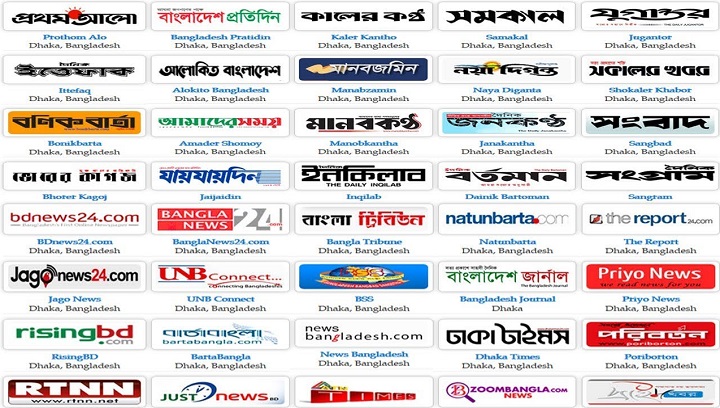 All bangla newspaper- most popular newspaper in Bangladesh