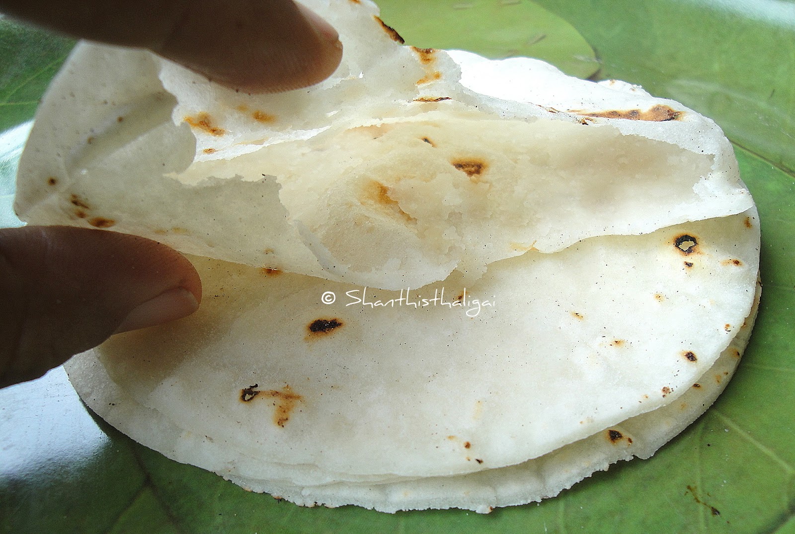 Shanthi Krishnakumar's cook book: AKKI ROTI (MALNAD STYLE) / SOFT RICE ...