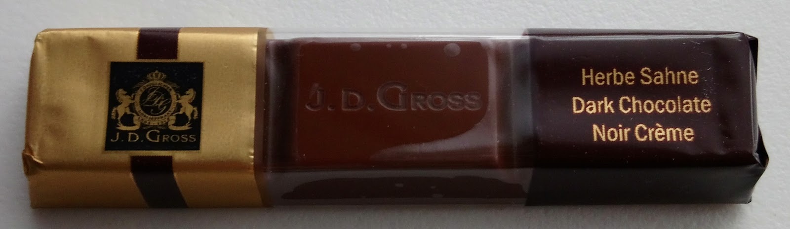 Chwile zasłodzenia: J.D. Gross Selection Chocolat Herbe Sahne / Dark ...
