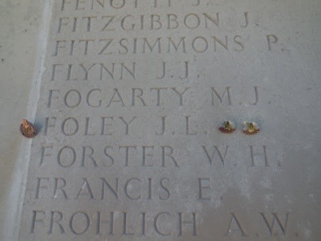 Lost Medals Australia: James Foley - Memorial Plaque