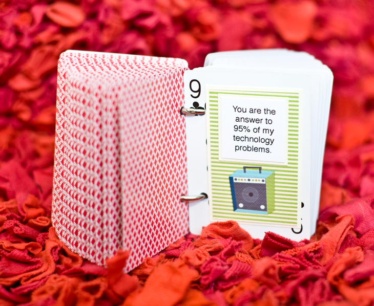 Scrap Yard Cards: 52 Things - A Valentine's Gift