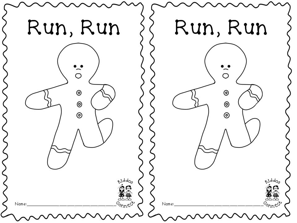 Kiddos Connect Blog: Run Run as Fast as You Can--The Gingerbread Man!