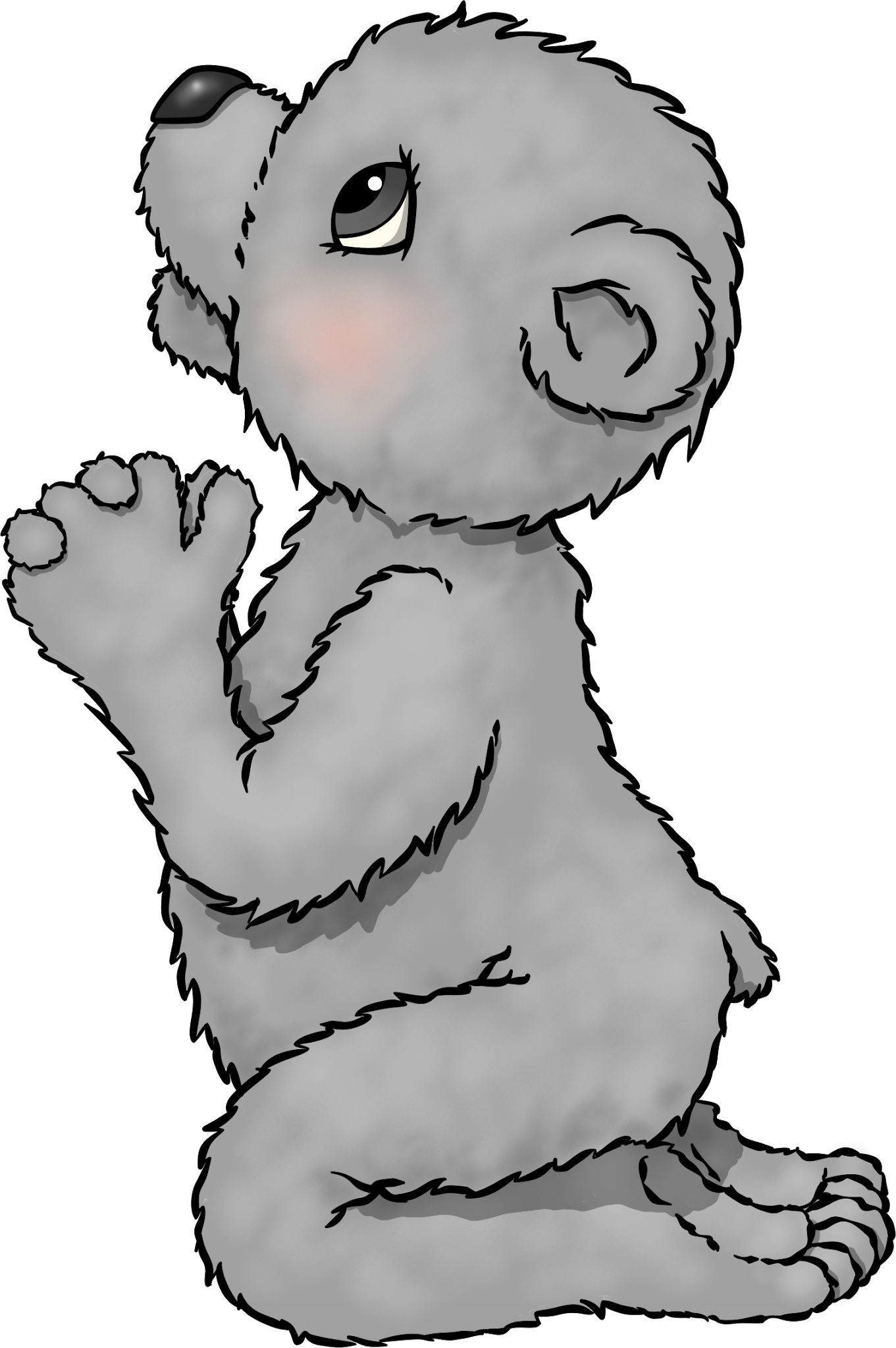 Beccy's Place: Prayer Bear