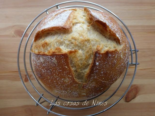 Las cosas de Nines: PAN DE PAYÉS ( PÁ DE PAGÉS, RUSTIC BREAD)