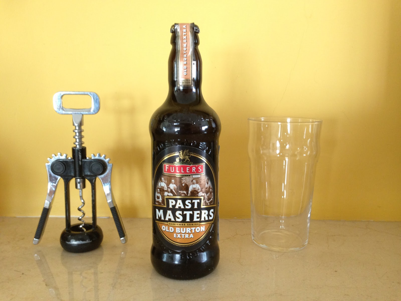 Cosmos de la Cerveza: Cerveza - Fuller's, Past Masters Old Burton Extra