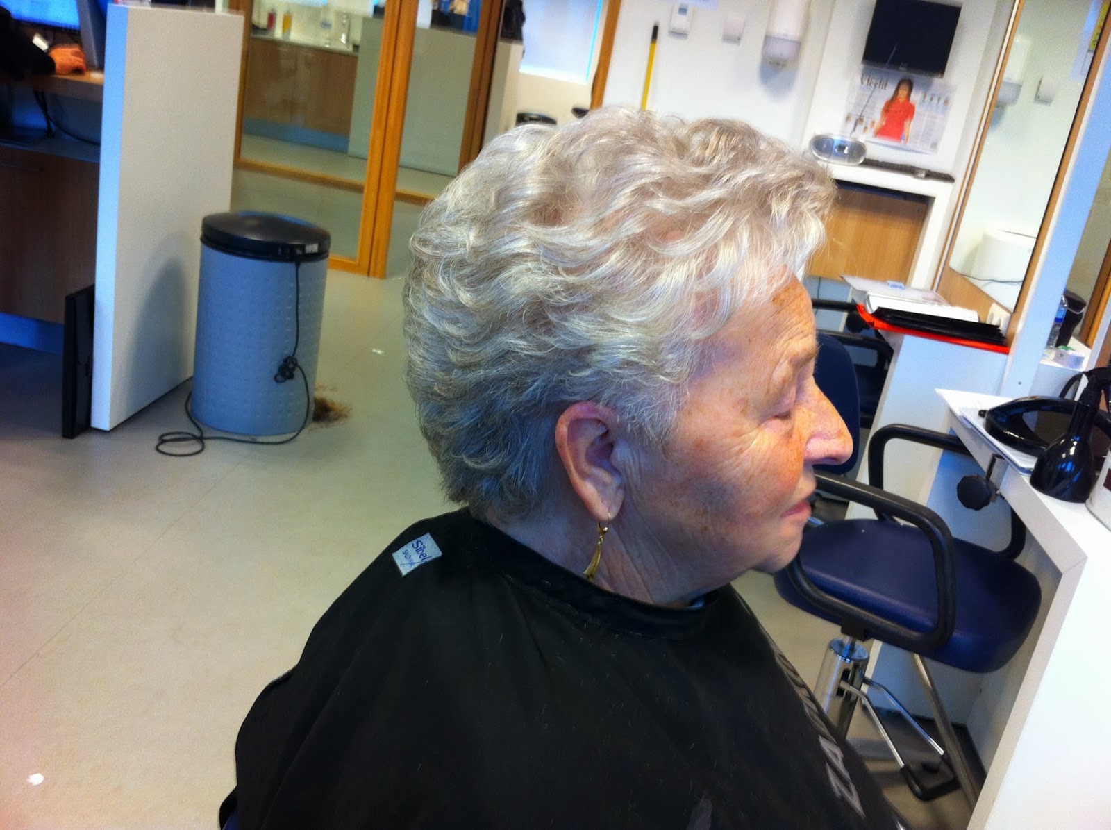 My life as a hairdresser: dame creatieve permanent