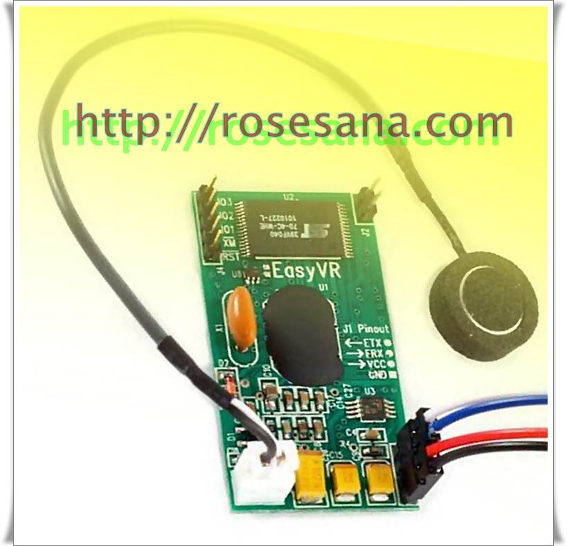 2R Hardware & Electronics: EasyVR speech recognition module