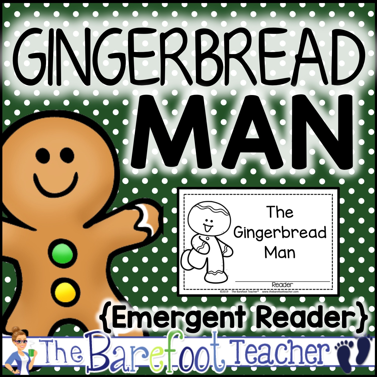 Gingerbread Man Emergent Readers, Scented Play Dough Gifts, Crafts ...