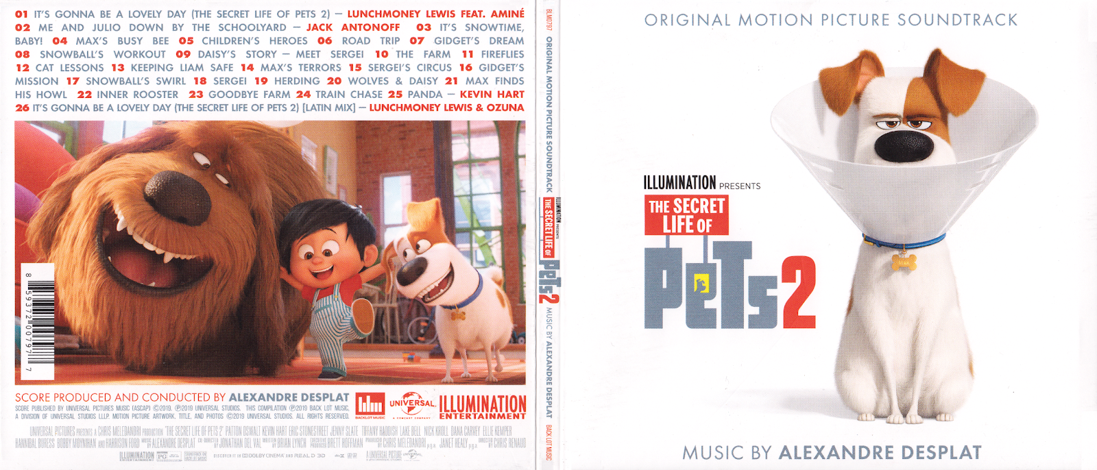 Soundtrack Covers: The Secret Life of pets 2 (Alexandre Desplat)