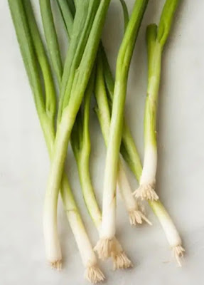 Vasusvegkitchen: Potato Spring Onion fry, Aloo hare pyaz ki sabzi, Aloo ...