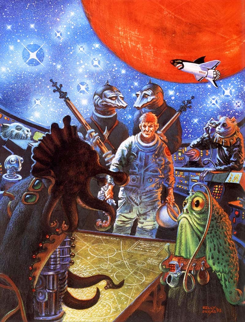 3rdART: Frank Kelly Freas (1922 - 2005)