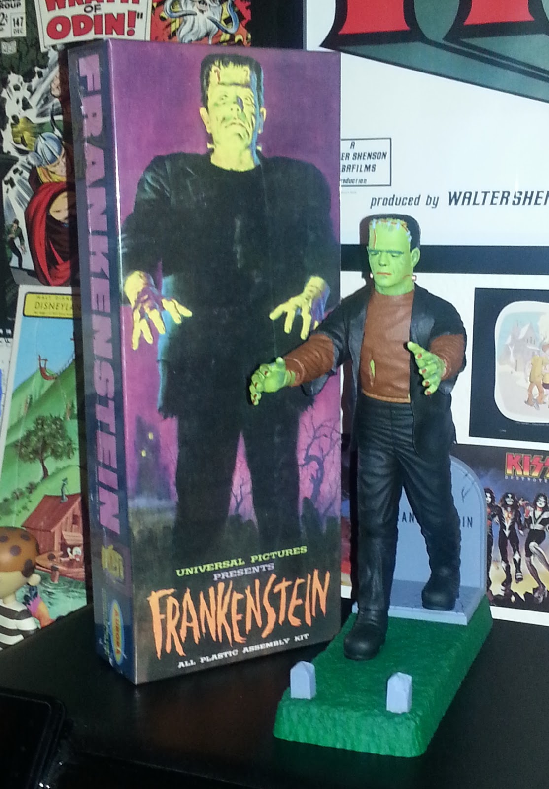 Patrick Owsley Cartoon Art and More!: AURORA FRANKENSTEIN!