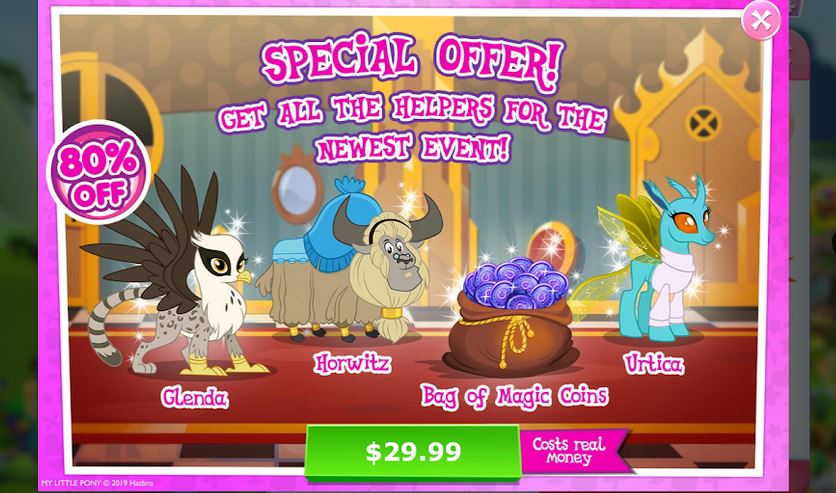 Equestria Daily - MLP Stuff!: Gameloft MLP Game - New Creature Event Begins