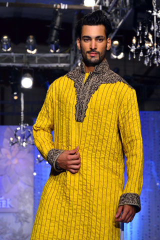 Modeling: Mehdi's Collection at the finale of Bridal Couture Week ...