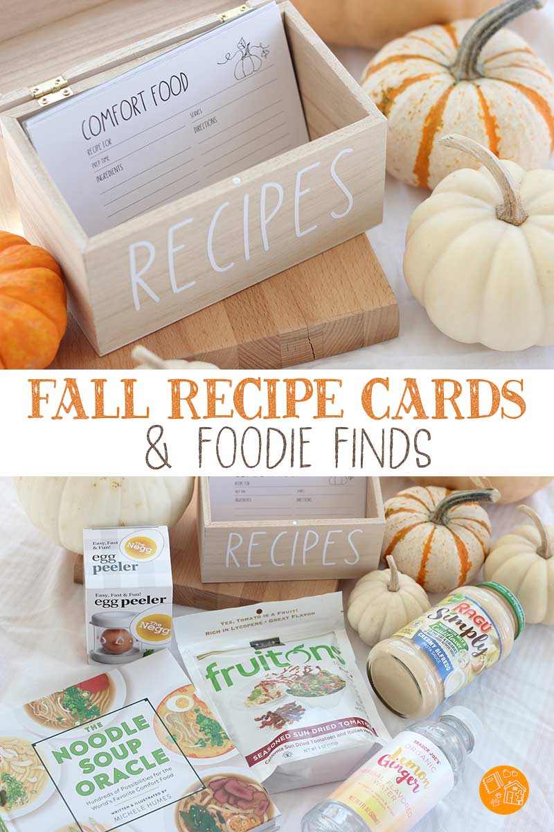 Free Printable Fall Recipe Cards & Foodie Finds | Sunny Day Family