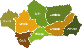 Andalucia Map Pictures and Information | Map of Spain Pictures and ...
