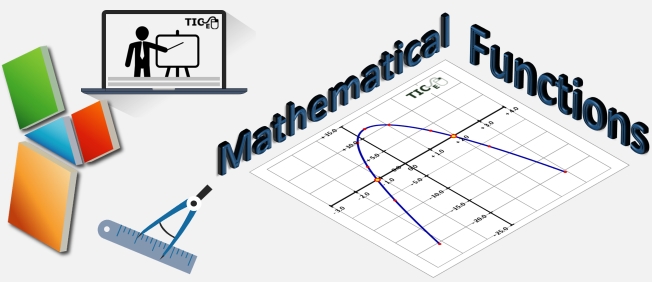 Matemáticas con Tecnología: Exercise 3.1. Mathematical Functions