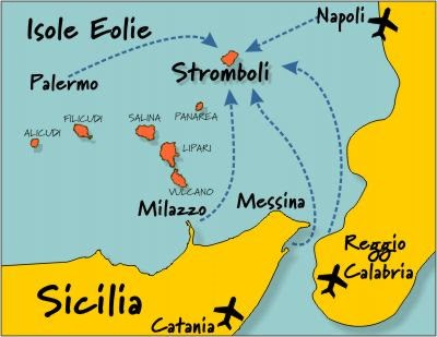 LA ISLA DE STROMBOLI: LOCALIZACIÓN