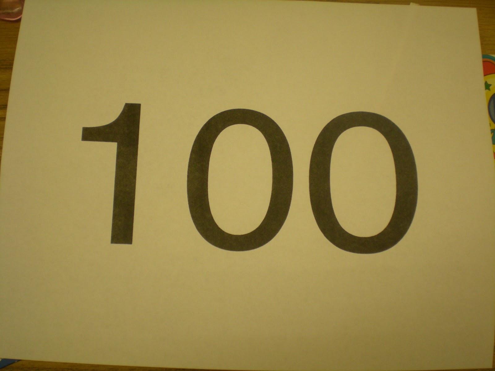 Third Grade Love: ~~~100th Day Activities~~~