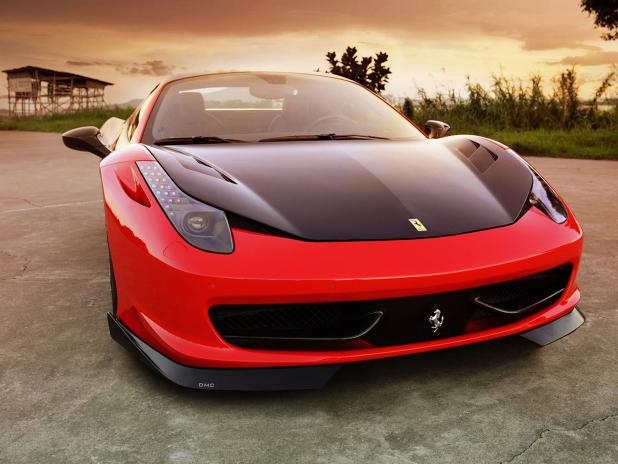 DMC FERRARI 458 ITALIA MILANO TUNING: CARBON BODY KIT FOR SUPERSPORT ...