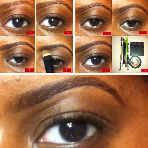 Bringing Inner Beauty Out!!!: Eyebrow Picture Tutorial