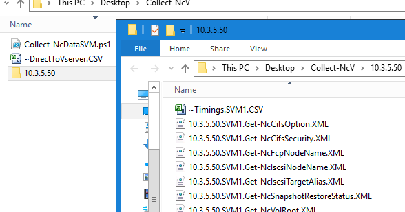 Get-NcCommands ONTAP Data Collector: Part 2 of 2 (Collect-NcDataSVM.ps1)