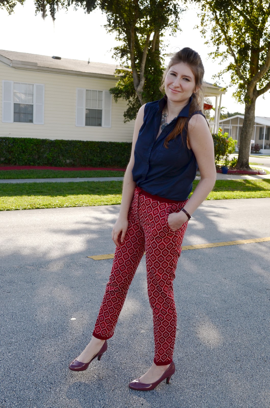 The Blue Curtain: My Crazy Pants