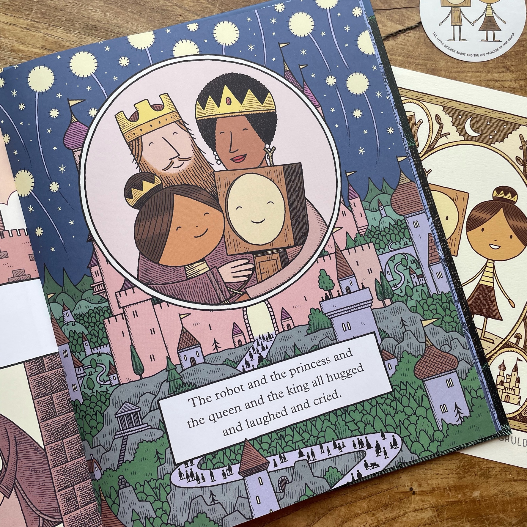 The Little Wooden Robot and the Log Princess - BookBairn