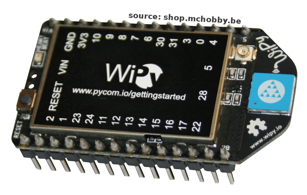 MicroPython WiPy - nouveaux tutoriels sur le Wiki - MCHobby - Le Blog