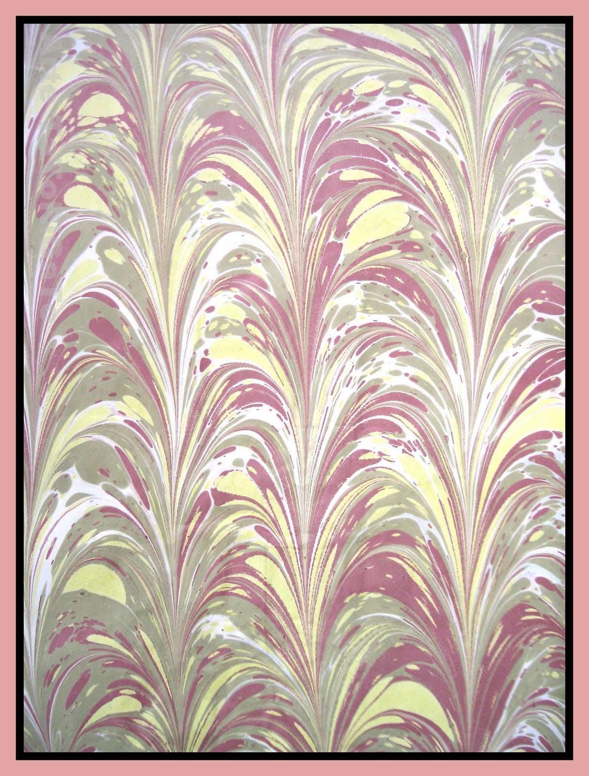 Arte TaToRiGaTo: Marbling Combed Patterns.