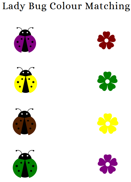 Lady Bug Colour Matching