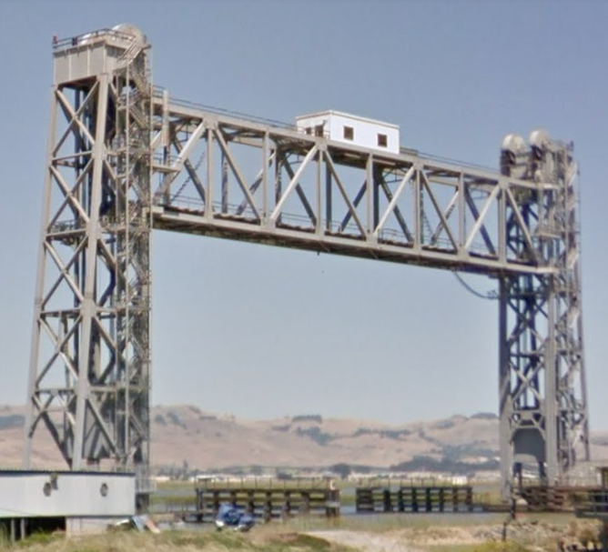 Industrial History: 1979 CFNR/NWP Brazos Bridge over Napa River near ...