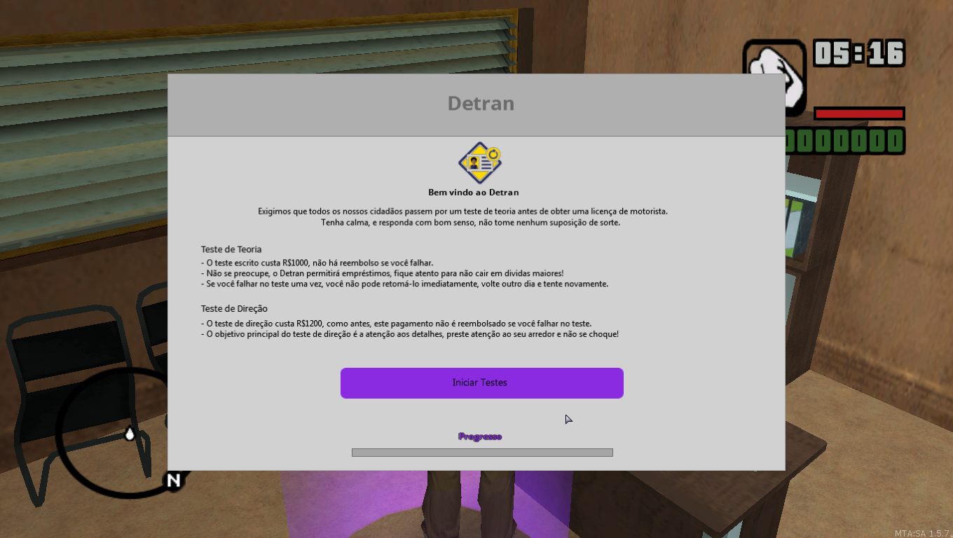 MTA:SA - AUTOESCOLA AVANÇADA