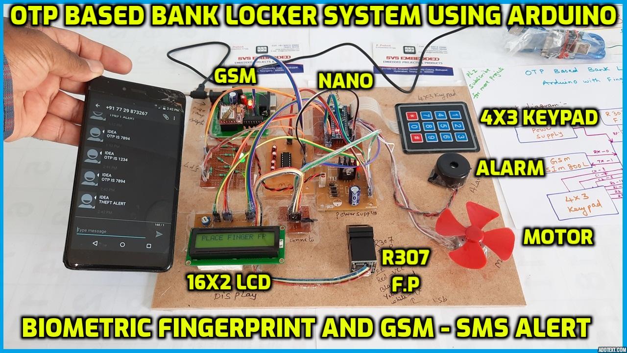 SVSEMBEDDED , 9491535690, 7842358459: OTP Based Bank Locker System ...