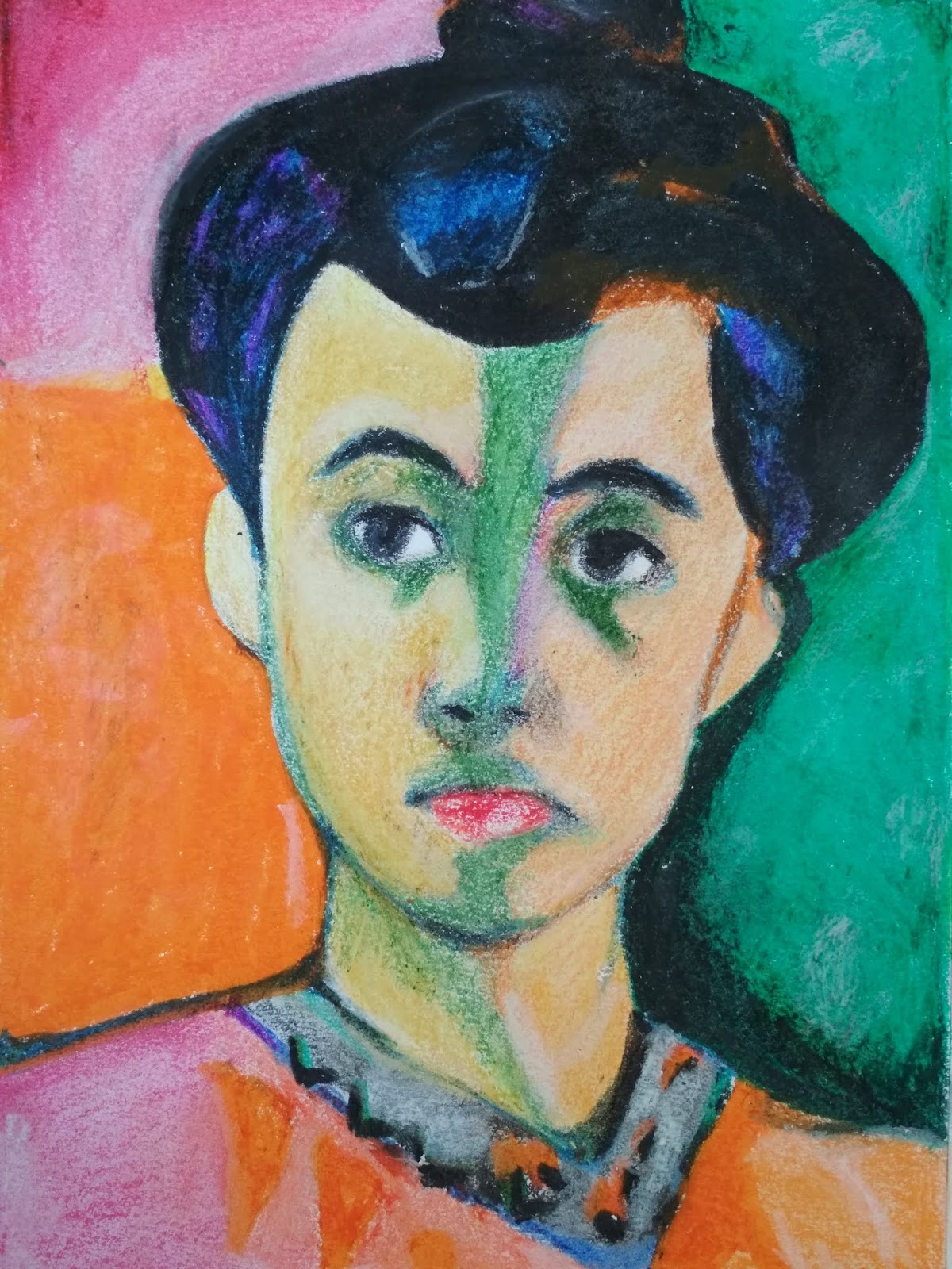 ¡Manualidades del Colegio El Salvador!: La raya verde de Matisse