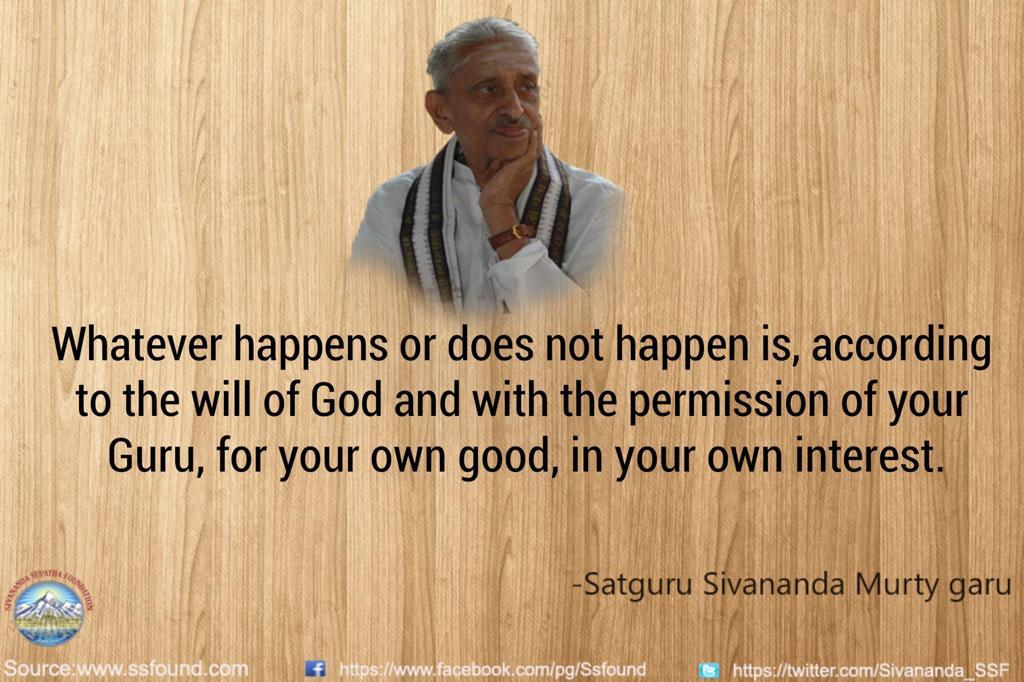 sadguru sivananda murthy garu: 2019