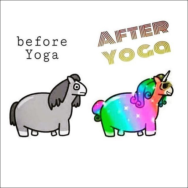 40+ Hilariously Funny Yoga Memes
