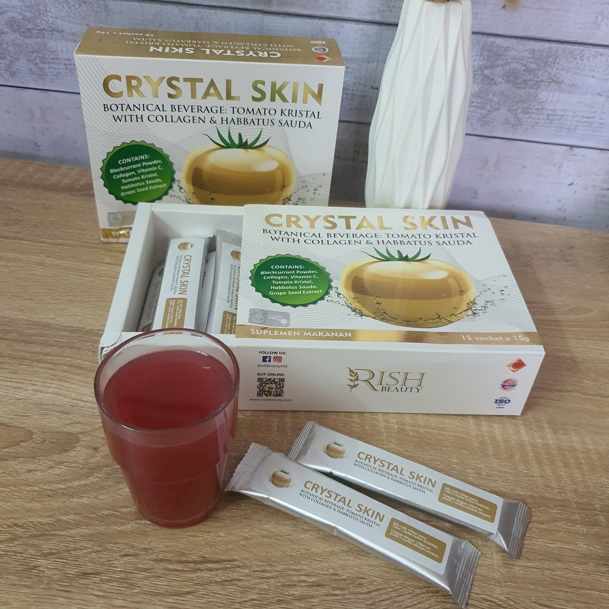 Treat Your Skin From Within With Crystal Skin.