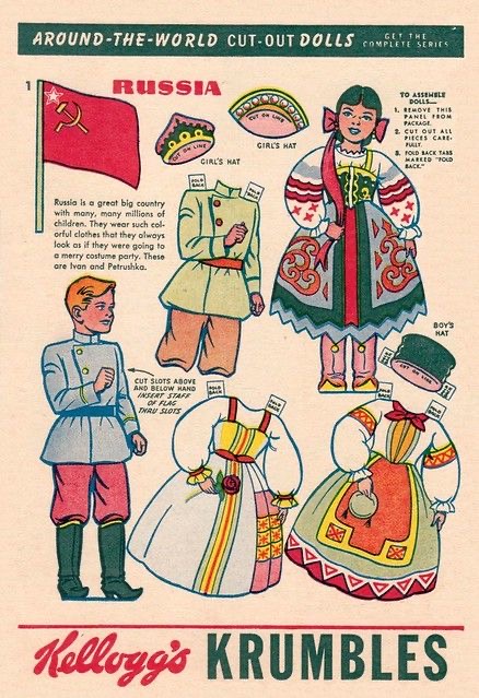 inkspired musings: Russian paper dolls