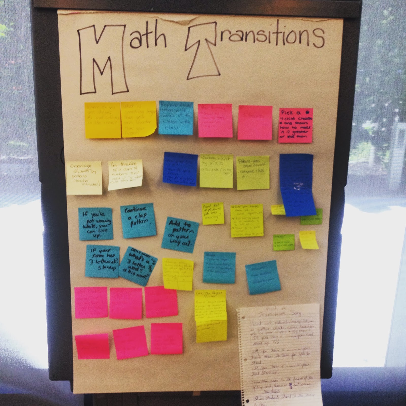Building Math and Literacy into Transitions - Passionately Curious ...