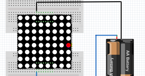 Led Matrix display interface with Arduino uno