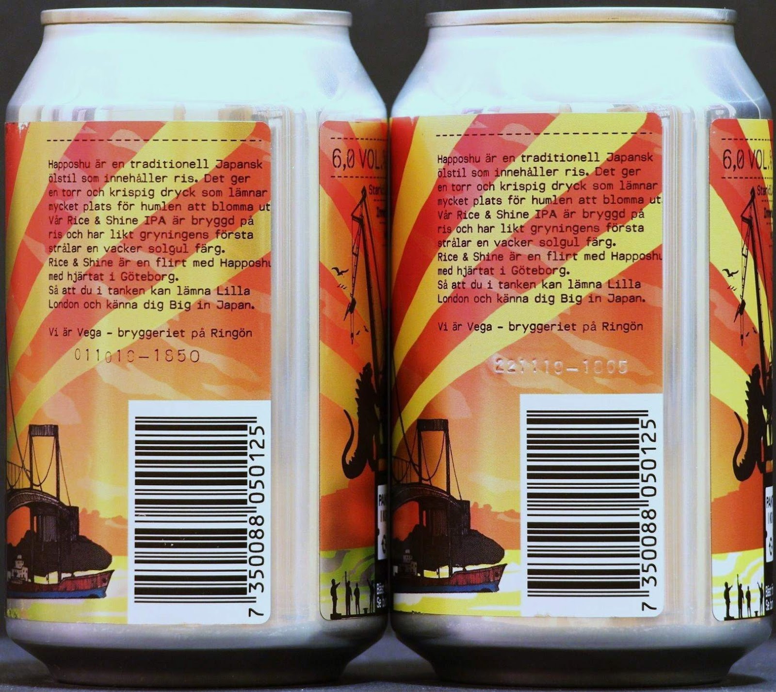 Burk-Bloggen: Vega Rice & Shine ipa : 2 nya dekorer