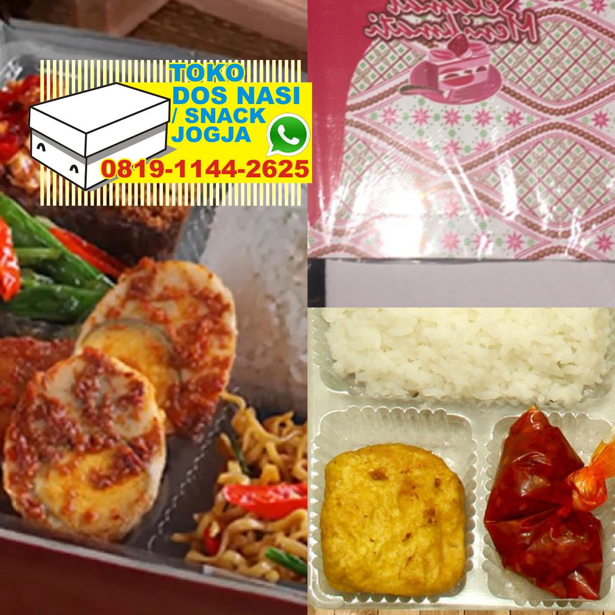 Harga Kotak Nasi Di Jogja - 0819~1144~2625 (WA) dus snack kotak box ...