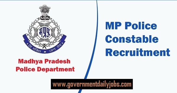 MP POLICE CONSTABLE RECRUITMENT 2020-21: 4000 VACANCIES