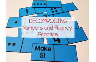 Decomposing Numbers and SUPER DUPER Fluency Practice | Learning with ...
