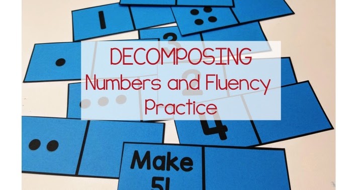 Decomposing Numbers and SUPER DUPER Fluency Practice | Learning with ...