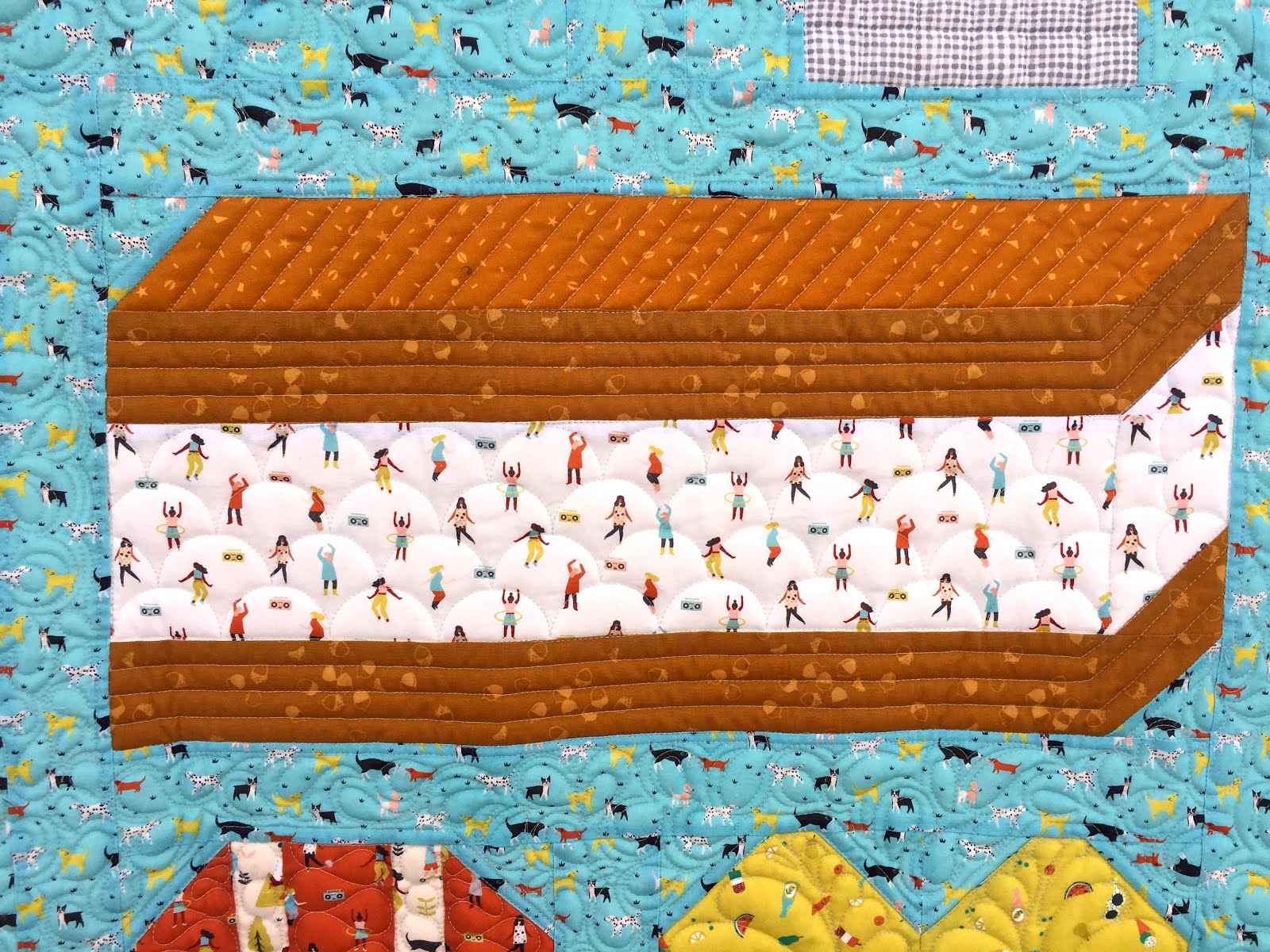 Quilting Mod : Perfect Treats Quilt Along: Ice Cream Sandwich Block