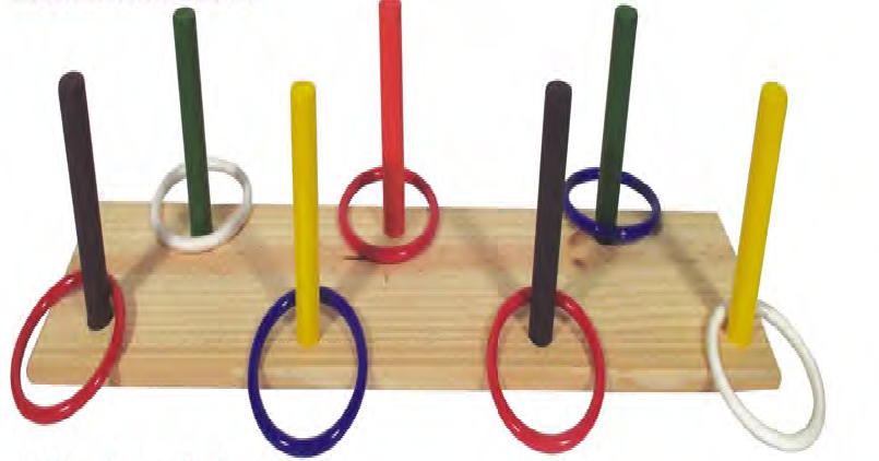 Atividades criativas para criança: Jogo de Argolas