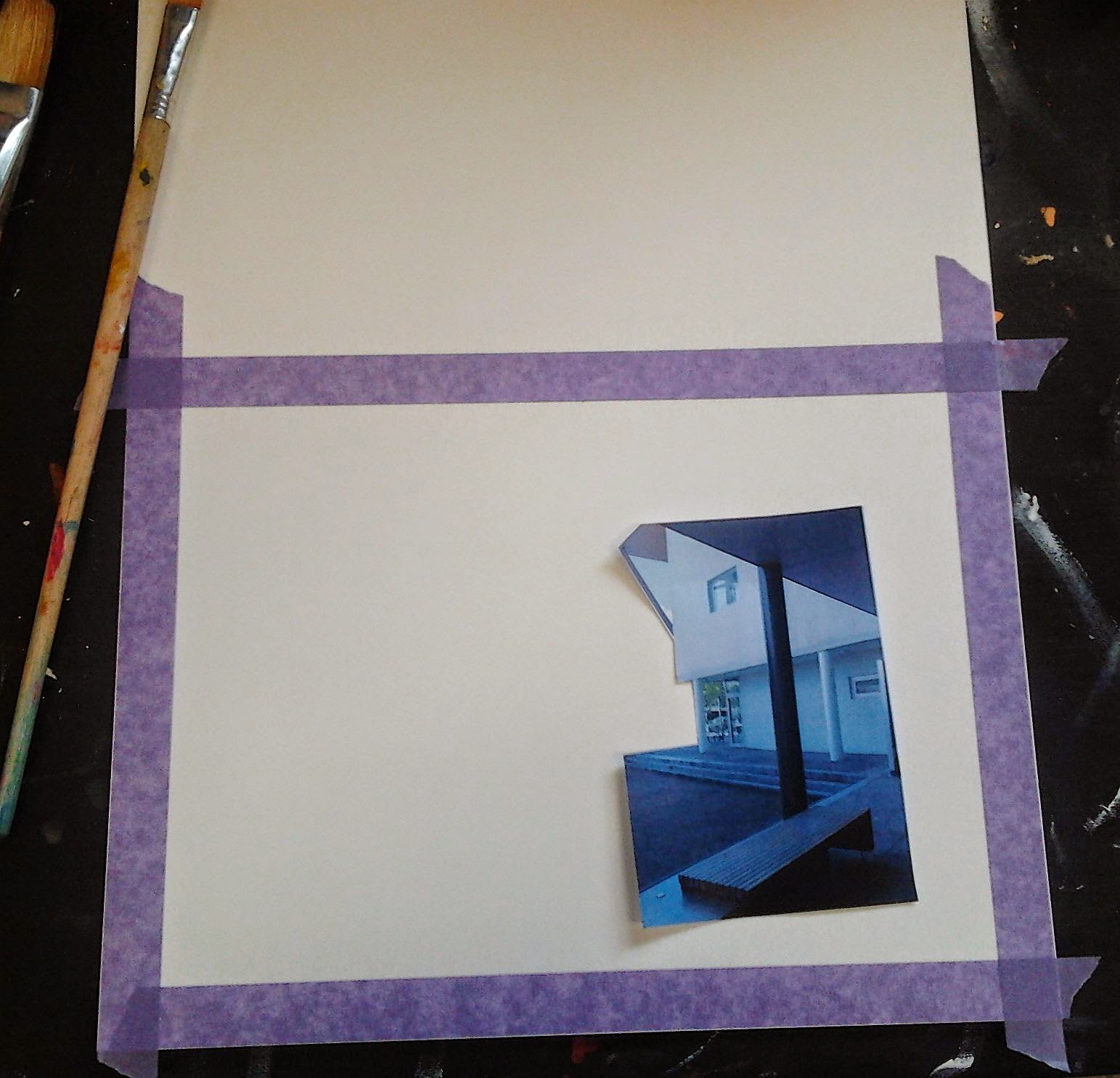 Once again: How to do an acrylic paint image tranfer....